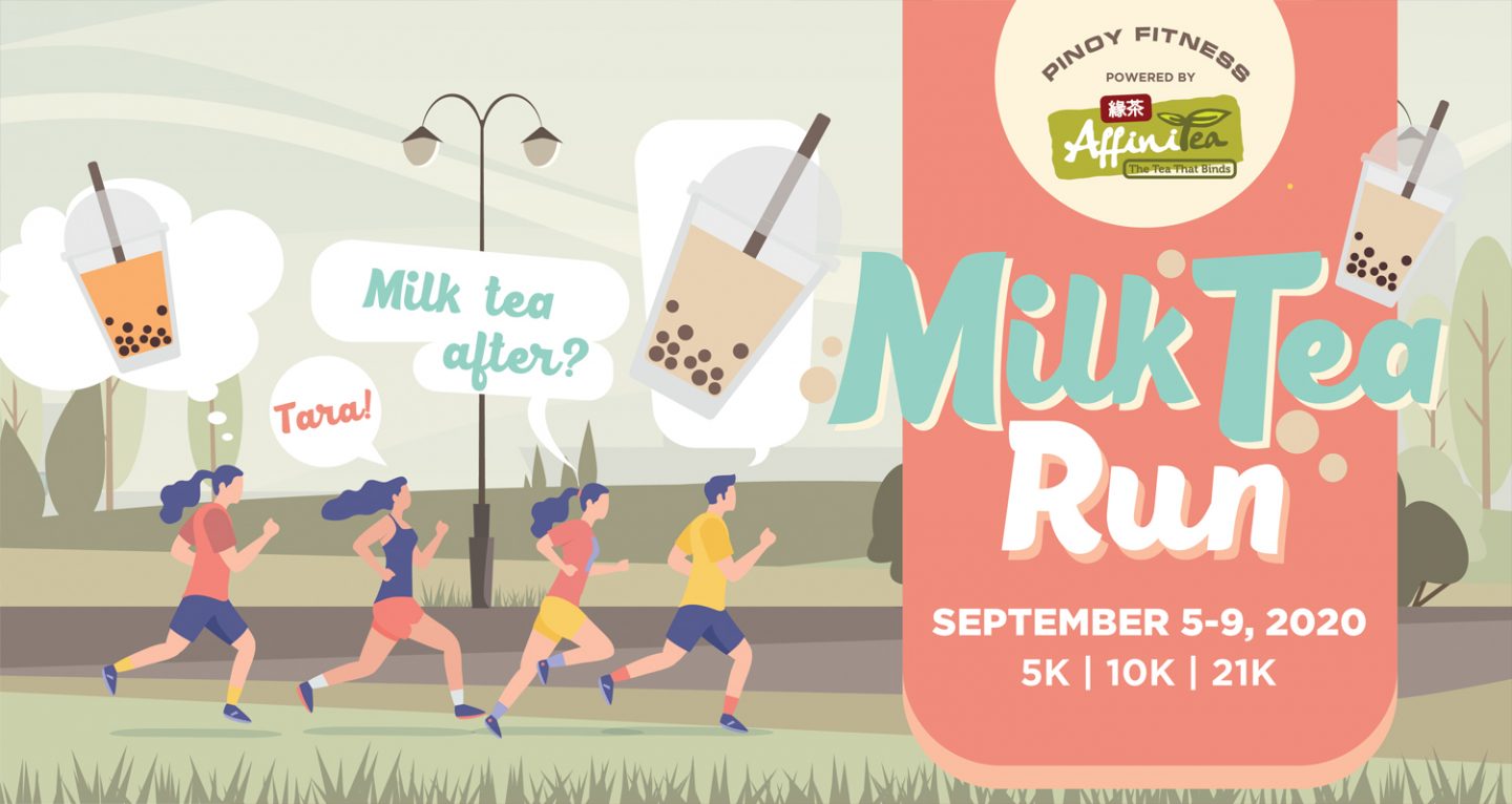 Affinitea Milk Tea Virtual Run (FREE) | Pinoy Fitness