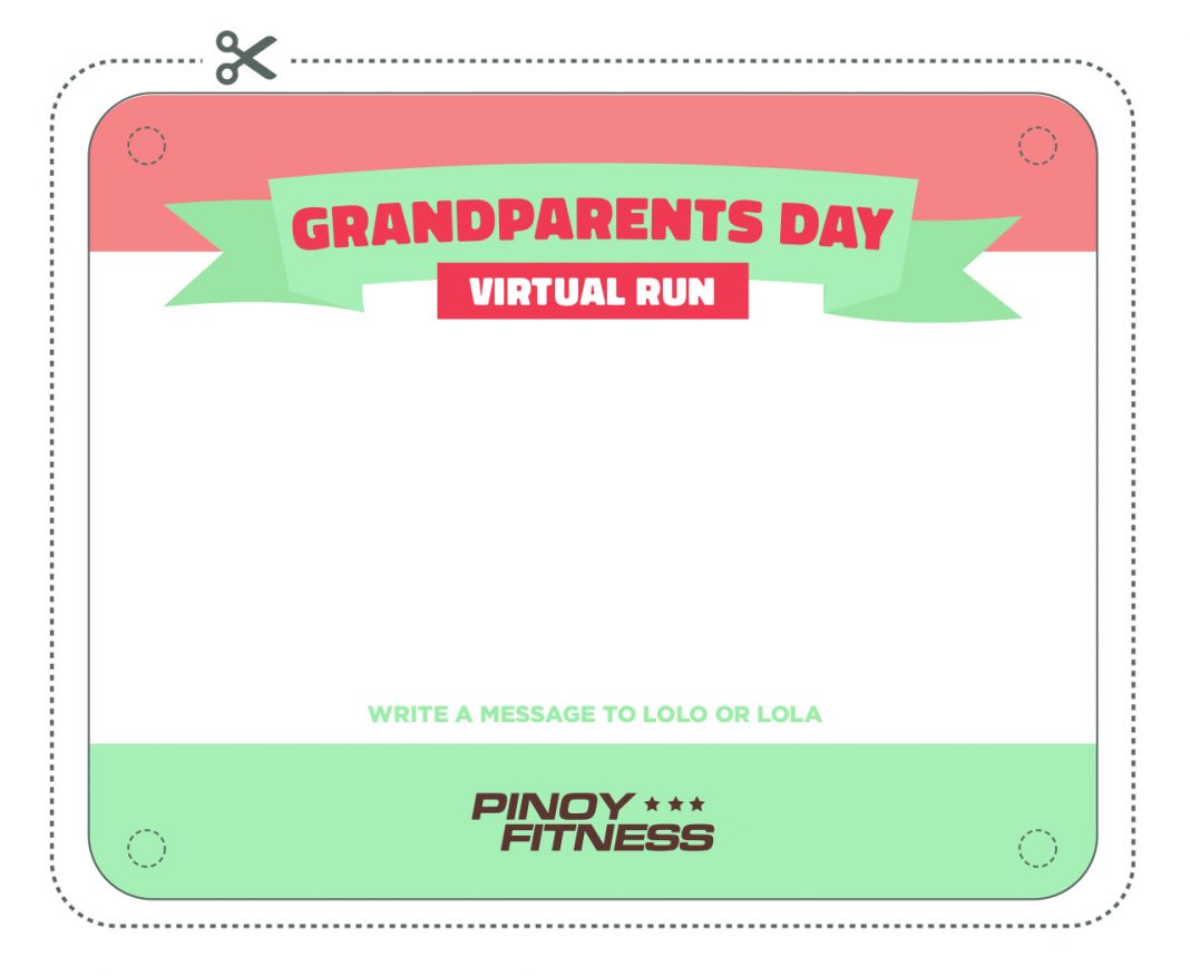 Grandparents Day Virtual Run (FREE) | Pinoy Fitness