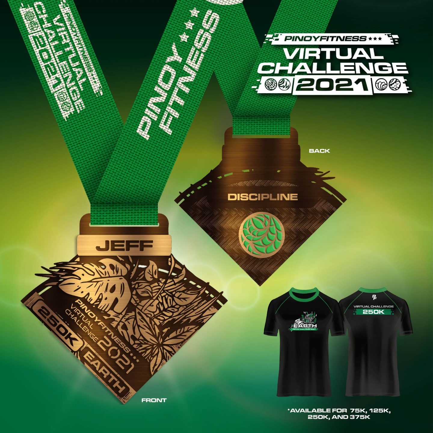 Pinoy Fitness Atleta EARTH Virtual Challenge | Pinoy Fitness