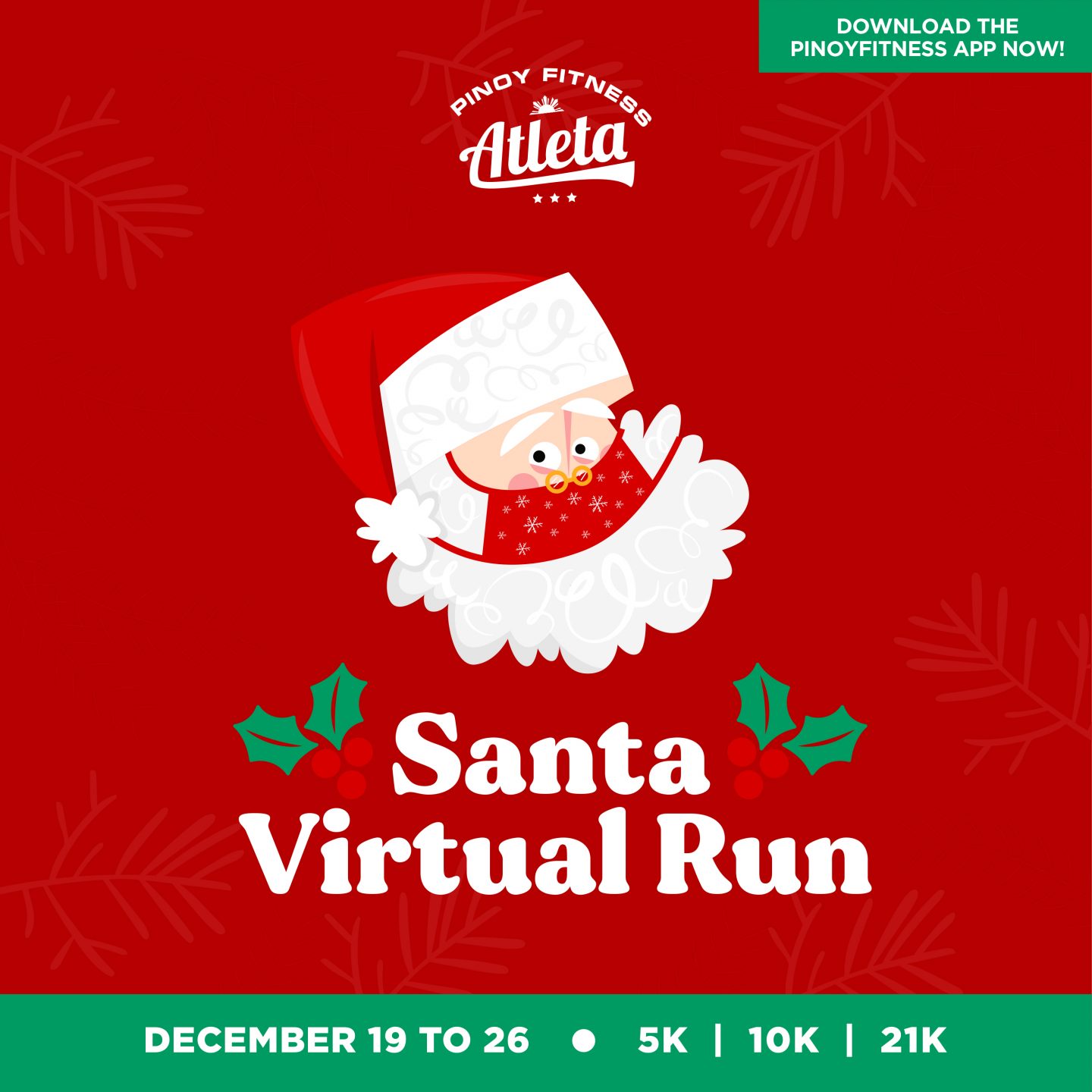 Santa Virtual Run (FREE) | Pinoy Fitness