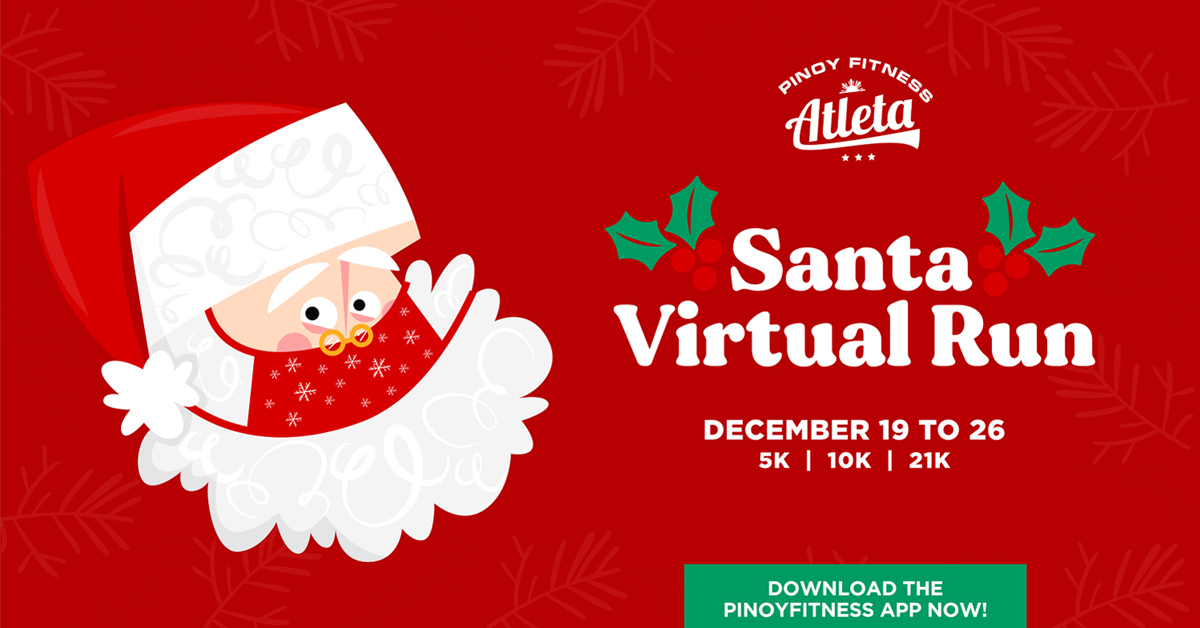 Santa Virtual Run (FREE) | Pinoy Fitness