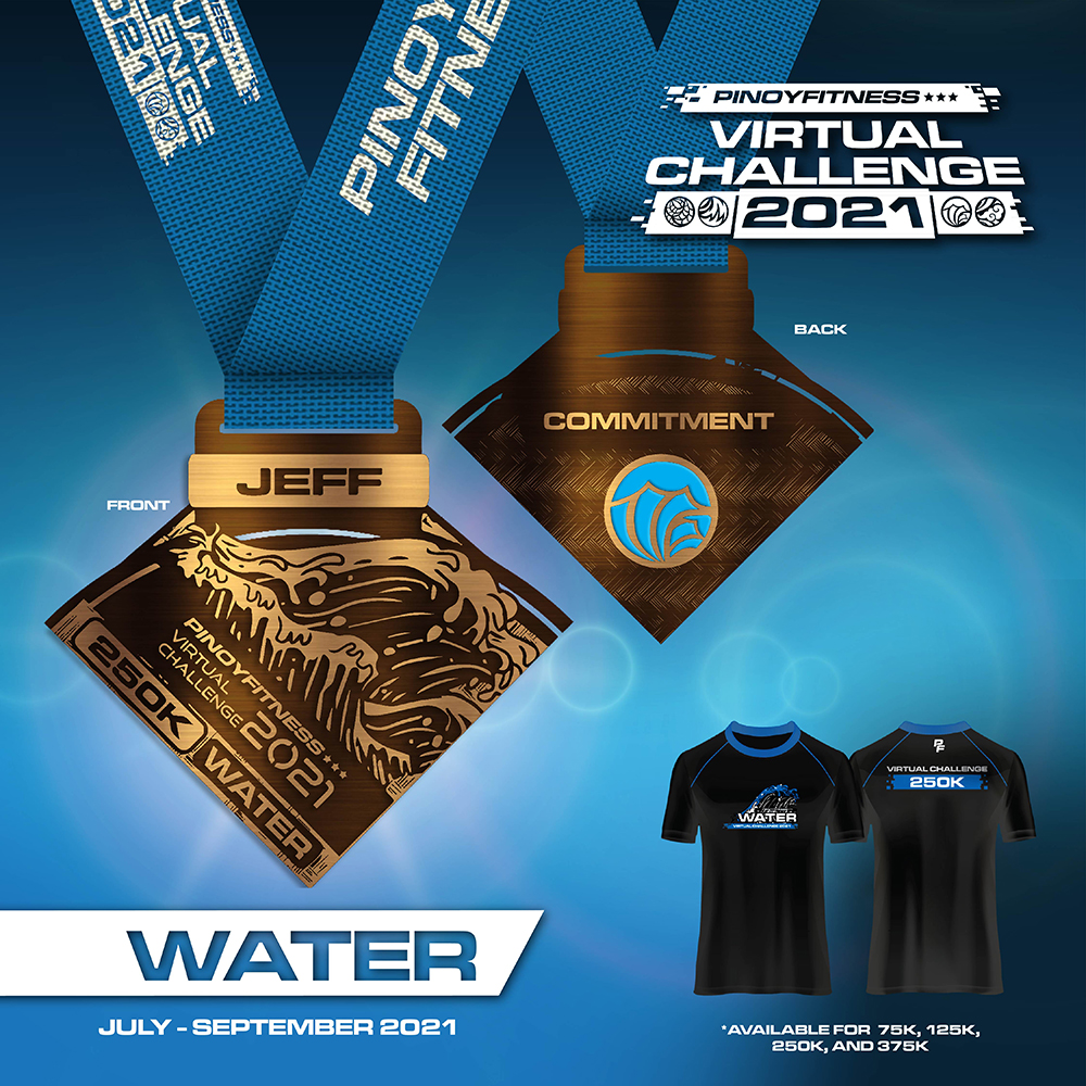 Pinoy Fitness Atleta WATER Virtual Challenge | Pinoy Fitness