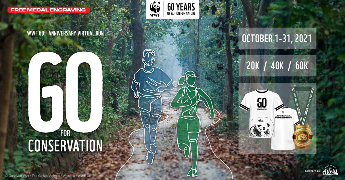 GO for Conservation: WWF 60th Anniversary Virtual Run | Pinoy Fitness