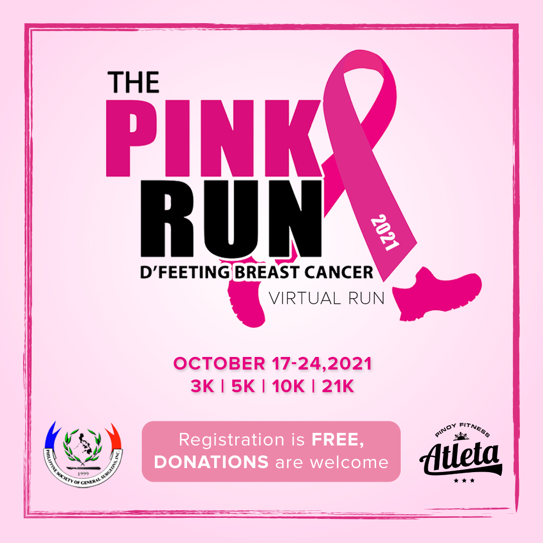 The Pink Run: D’Feeting Breast Cancer (FREE) | Pinoy Fitness