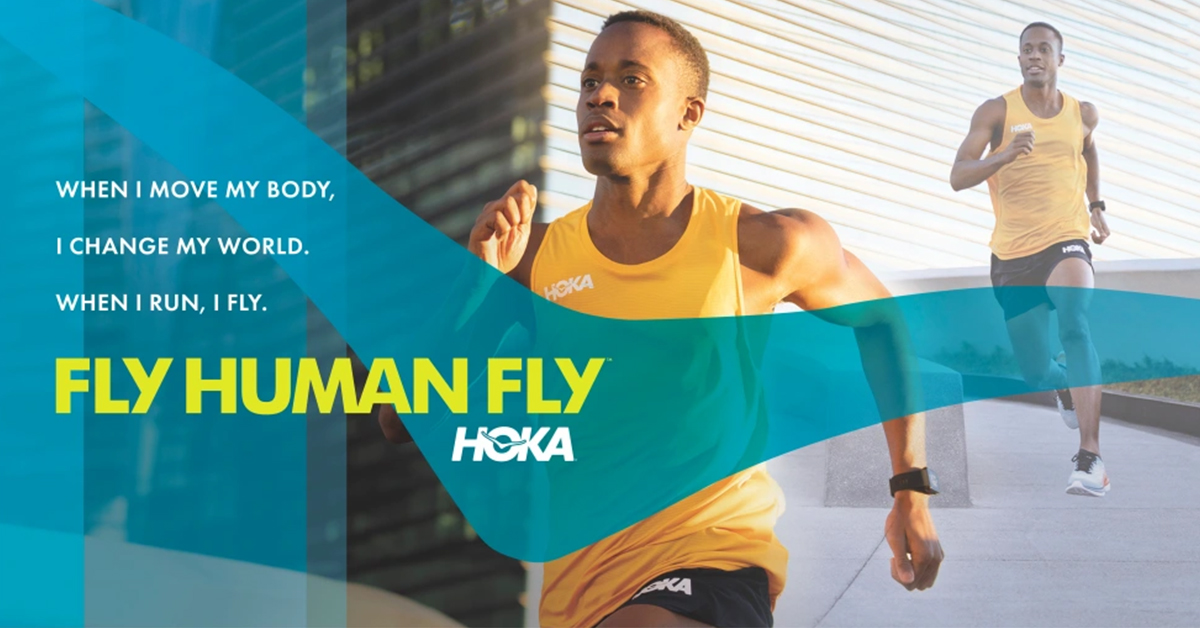 HOKA Invites Everyone To Lace Up and Fly with their FLY HUMAN FLY ...