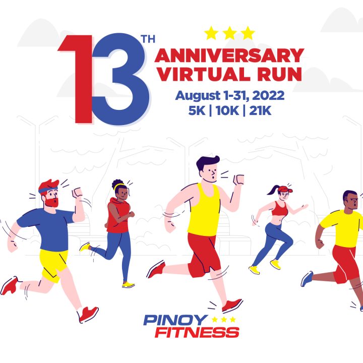 Pinoy Fitness 13th Anniversary Virtual Run | Pinoy Fitness