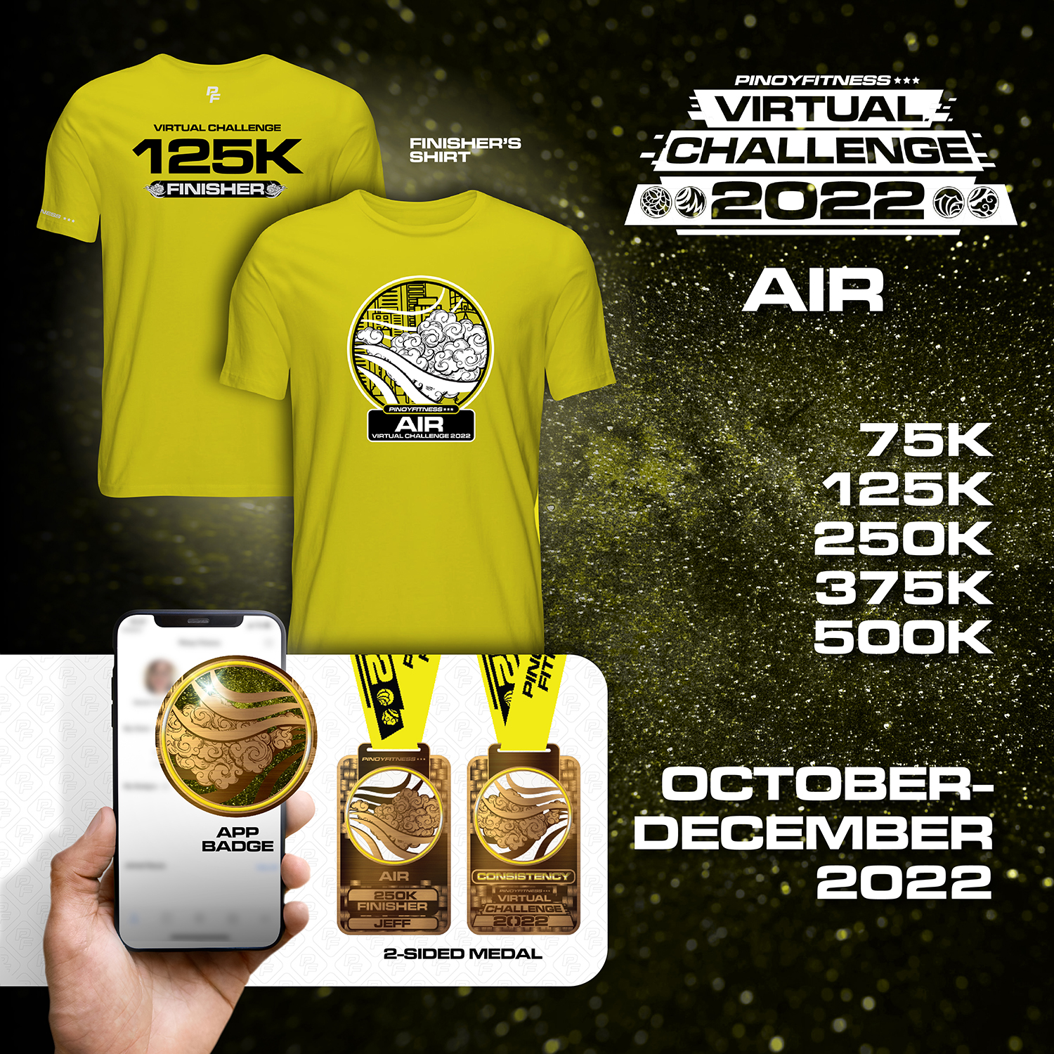 Pinoy Fitness Atleta AIR Virtual Challenge | Pinoy Fitness