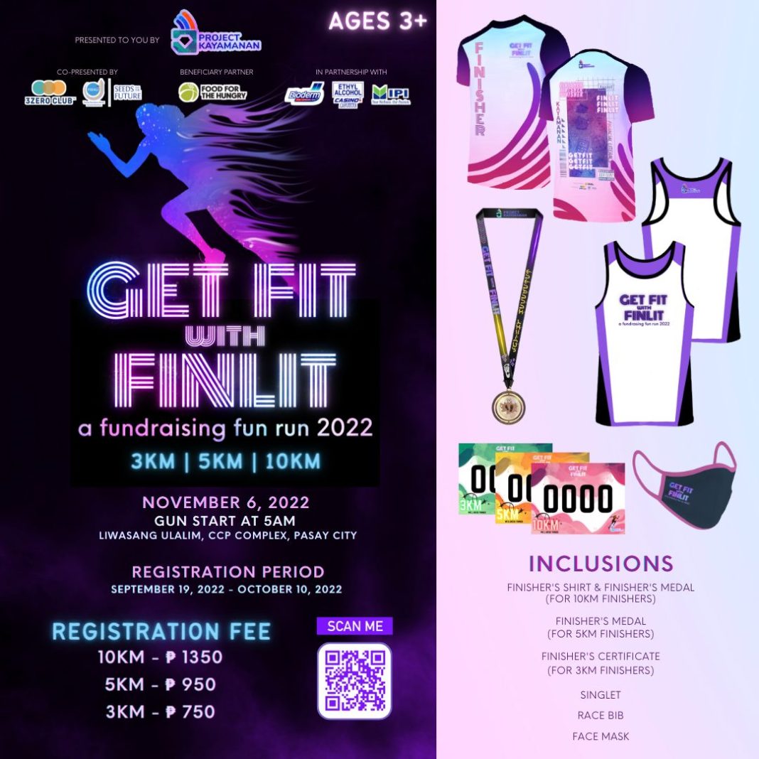 Get Fit with FinLit 2022 : A Fundraising Fun Run | Pinoy Fitness