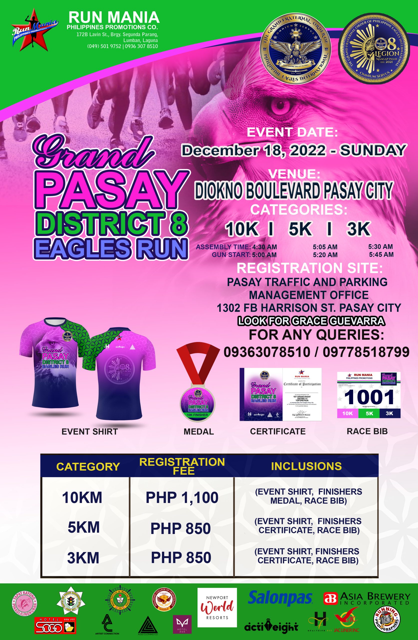 Grand Pasay District 8 Eagles Run | Pinoy Fitness