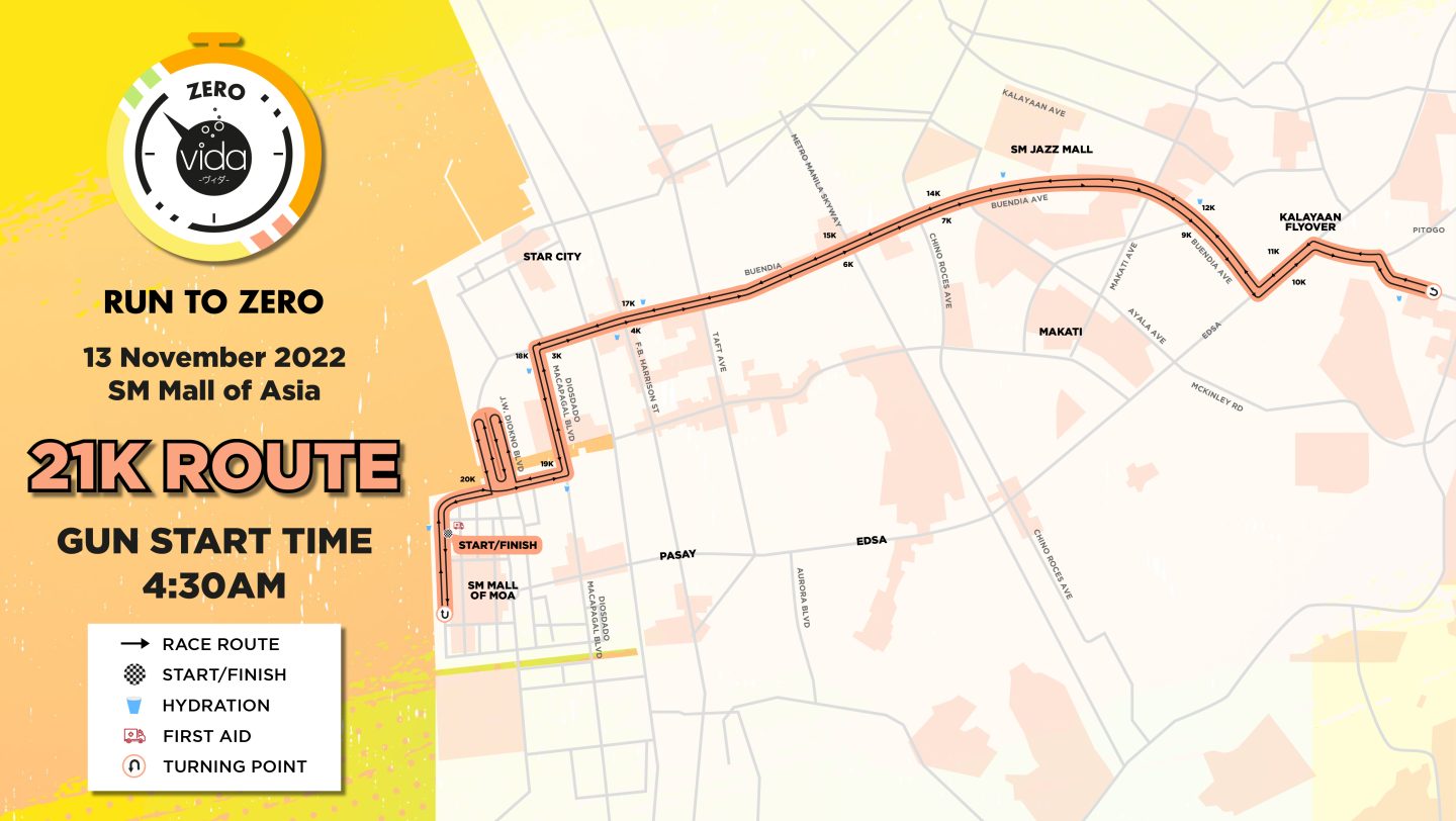 VIDA Run to Zero in SM Mall of Asia | Pinoy Fitness