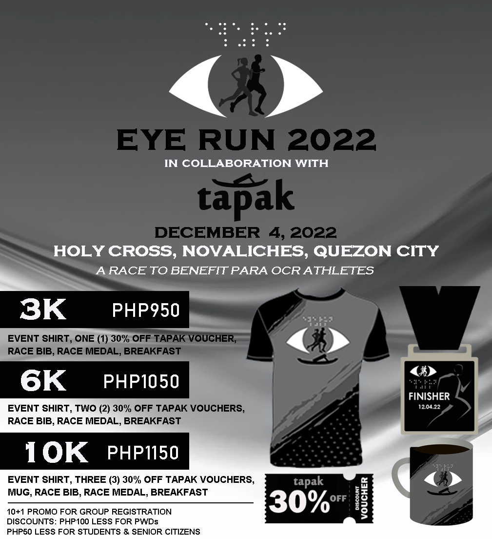 EYE RUN 2022 in Quezon City | Pinoy Fitness