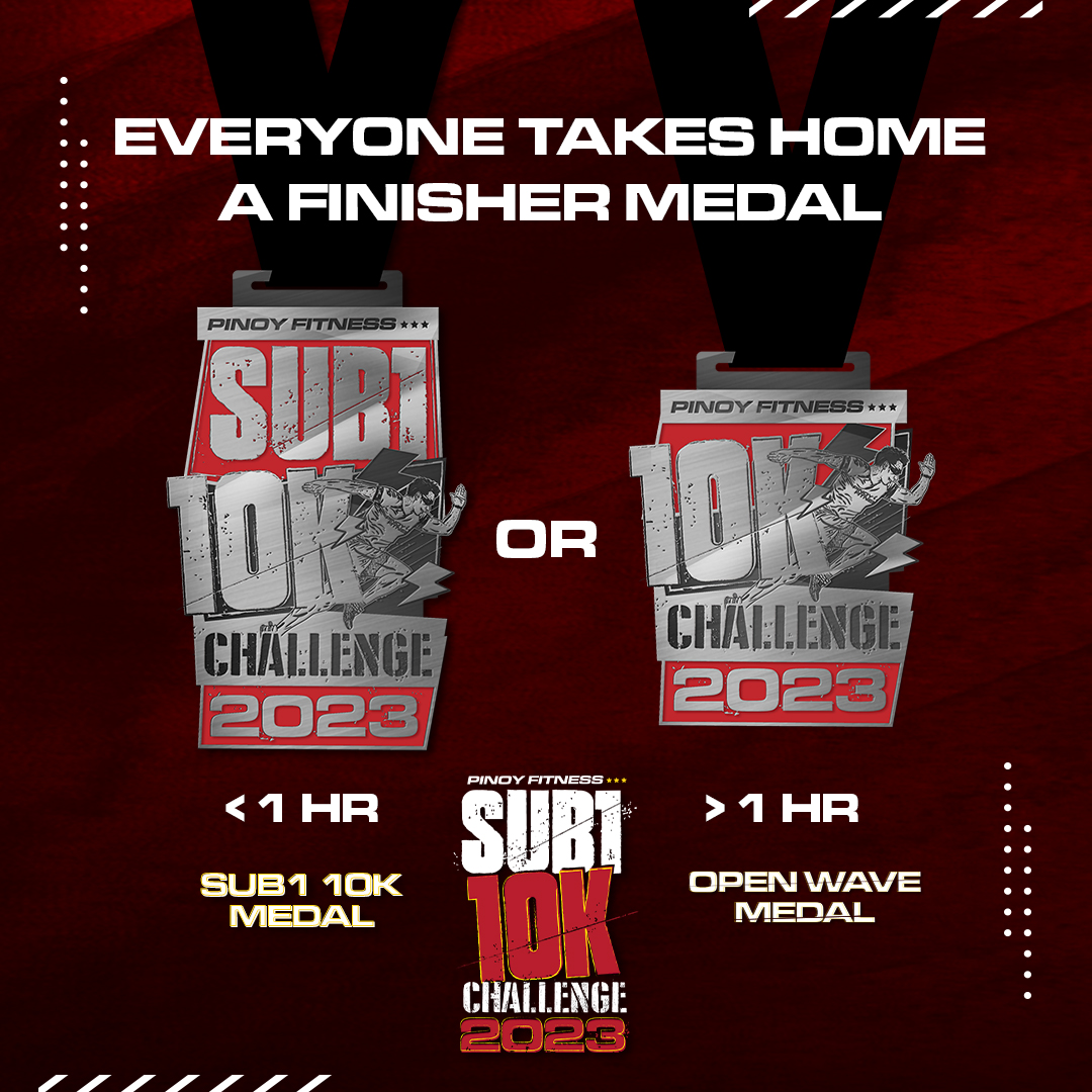Pinoy Fitness SUB1 10K Challenge CEBU 2023 | Pinoy Fitness