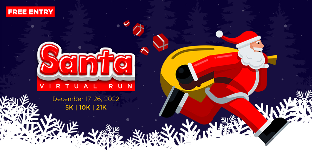 Santa Virtual Run (FREE) | Pinoy Fitness