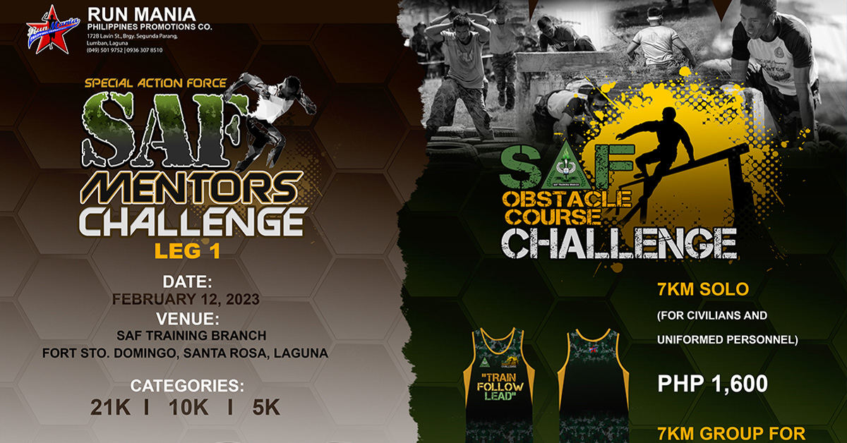SAF Mentors Challenge LEG 1 in Santa Rosa City, Laguna | Pinoy Fitness
