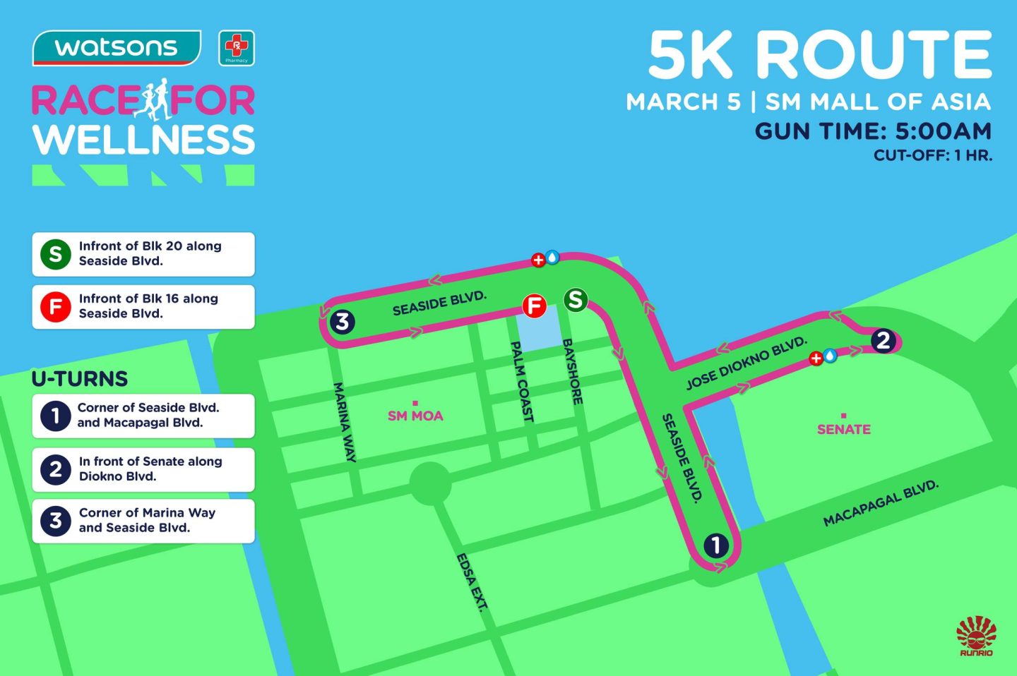 Watsons Race for Wellness 2023 in SM MOA | Pinoy Fitness
