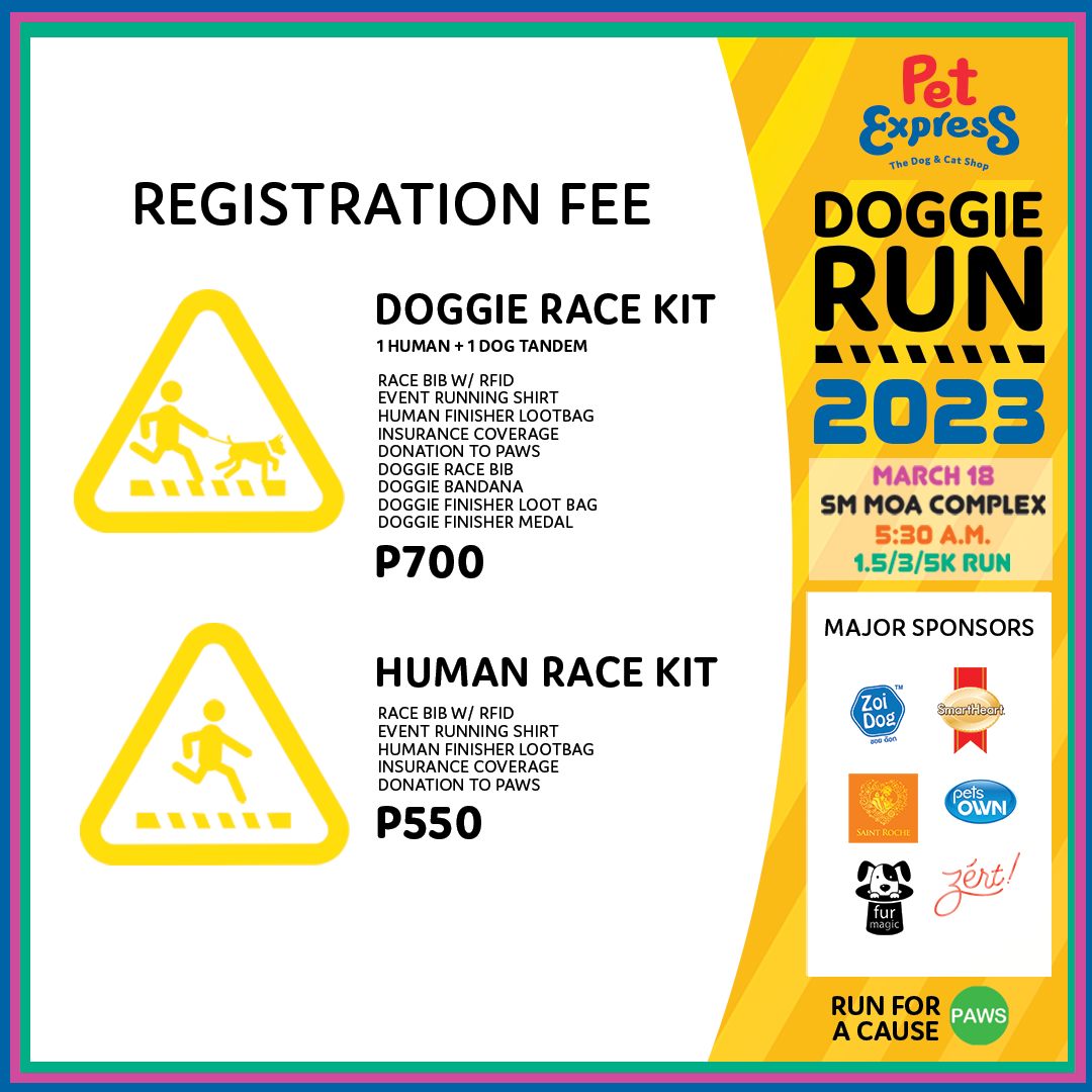 Pet Express Doggie Run 2023 in SM MOA | Pinoy Fitness