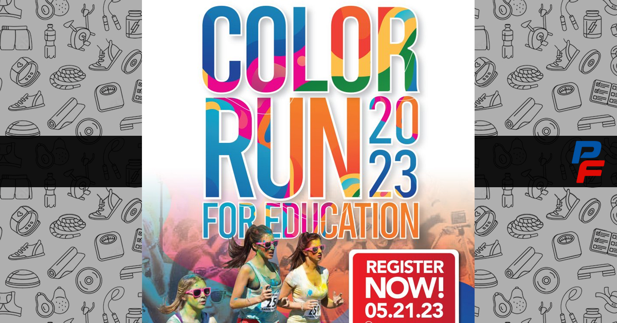 Color Run for Education 2023 in SM Mall of Asia | Pinoy Fitness