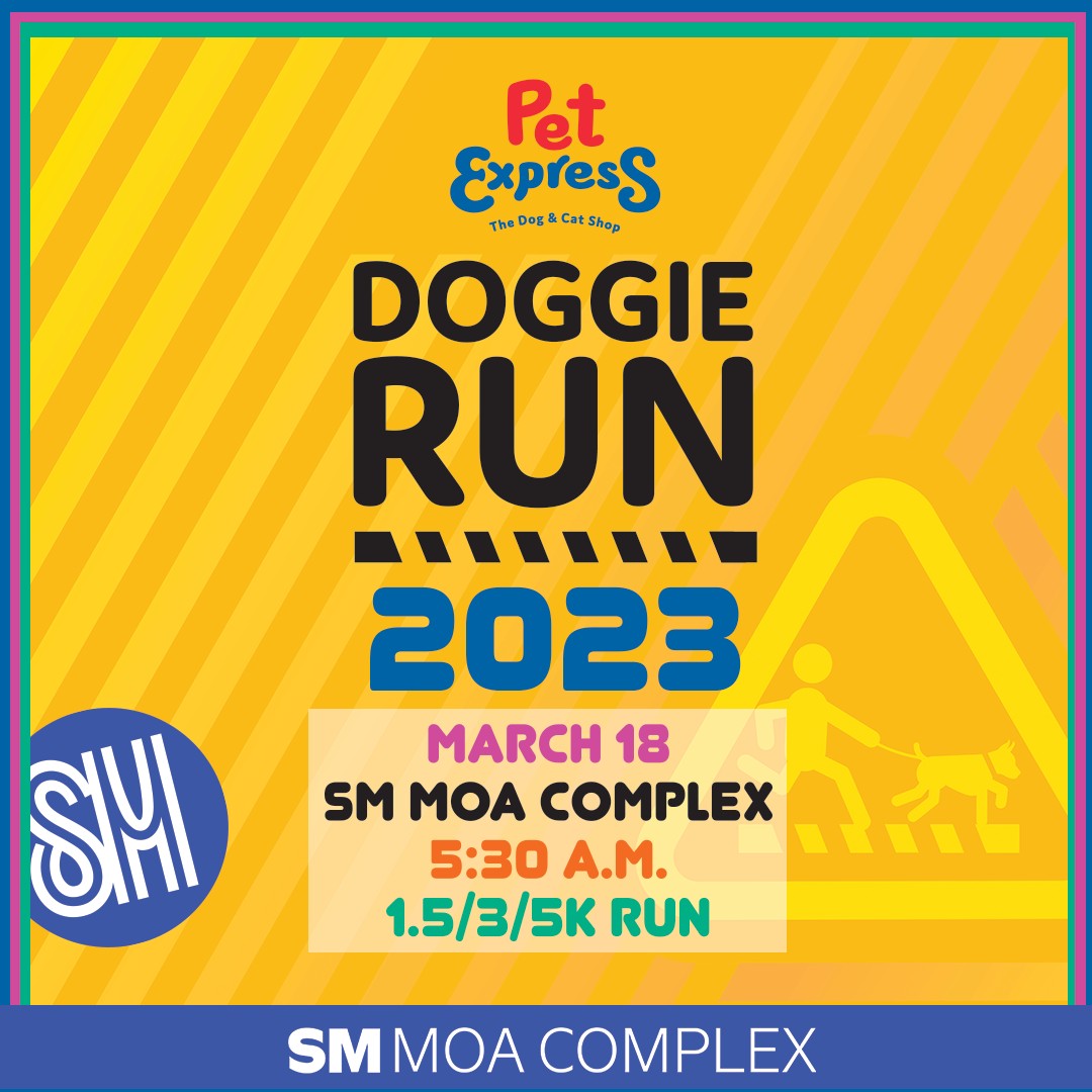 Pet Express Doggie Run 2023 in SM MOA | Pinoy Fitness