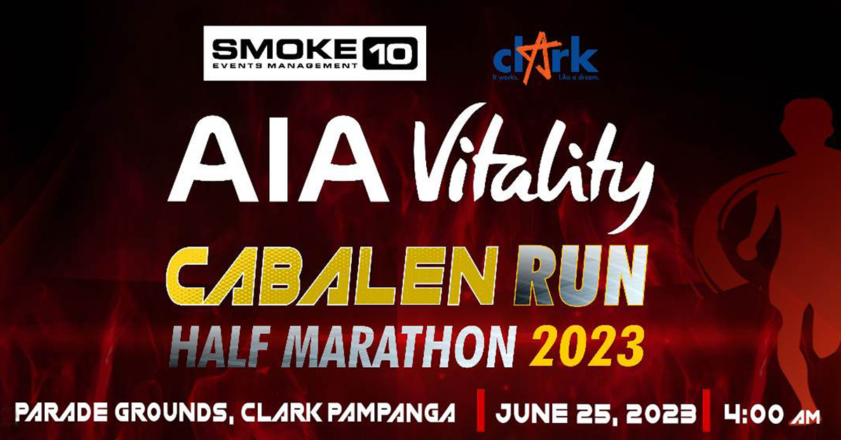 AIA Vitality Cabalen Half Marathon 2023 in Clark Parade Grounds | Pinoy ...