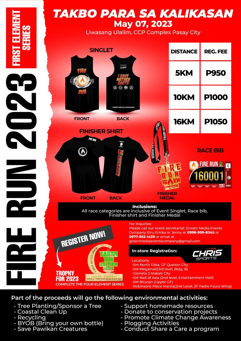 Fire Run 2023 (Takbo Para Sa Kalikasan) | Pinoy Fitness