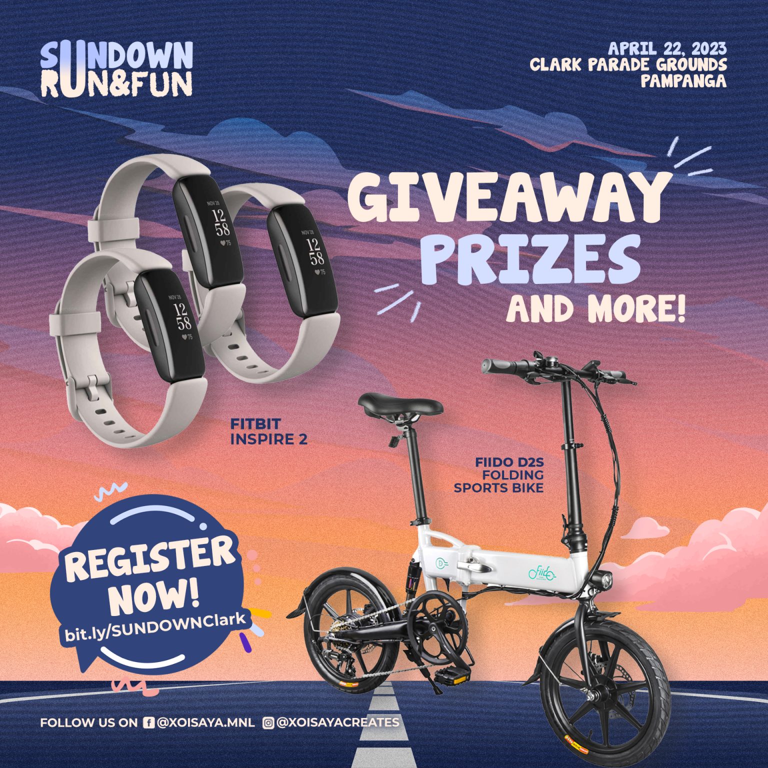 SUNDOWN Run&Fun in Clark Parade Grounds, Pampanga | Pinoy Fitness