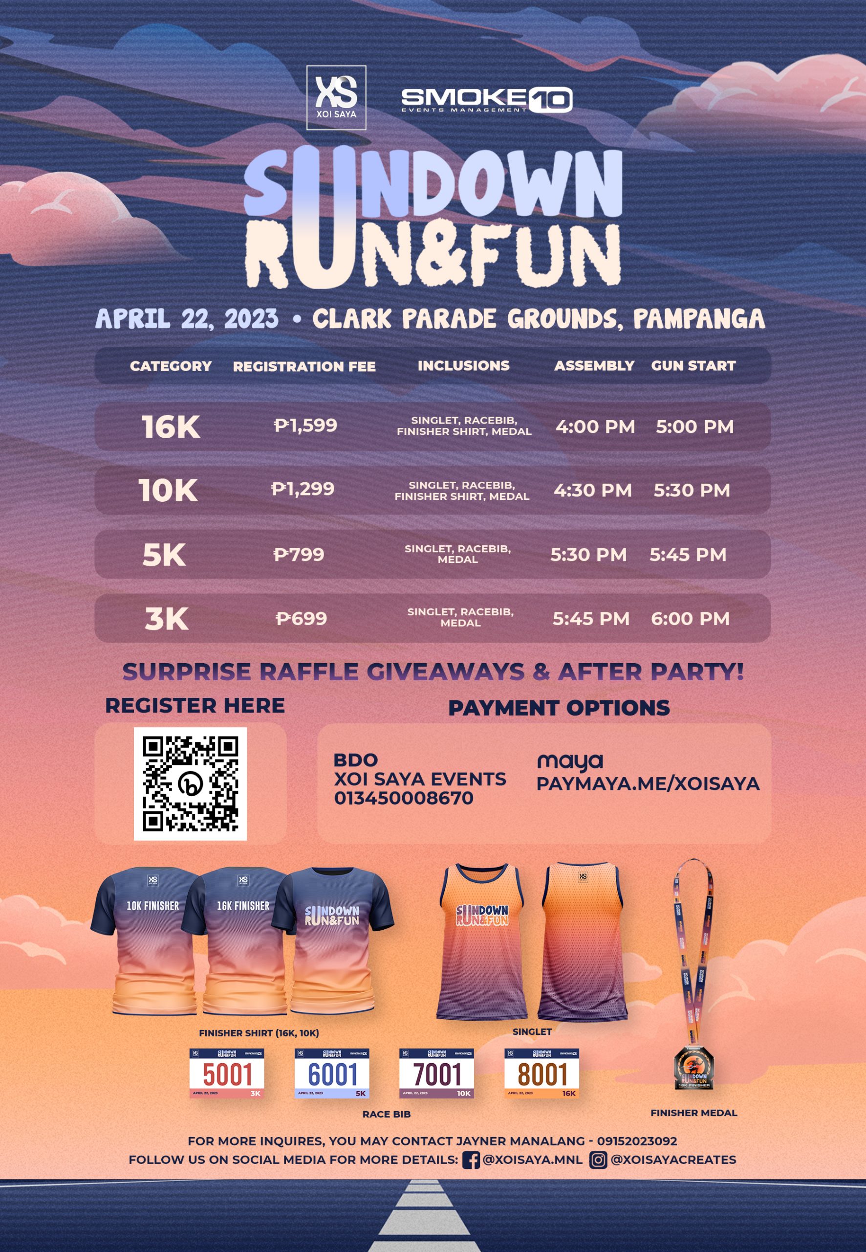 SUNDOWN Run&Fun in Clark Parade Grounds, Pampanga | Pinoy Fitness
