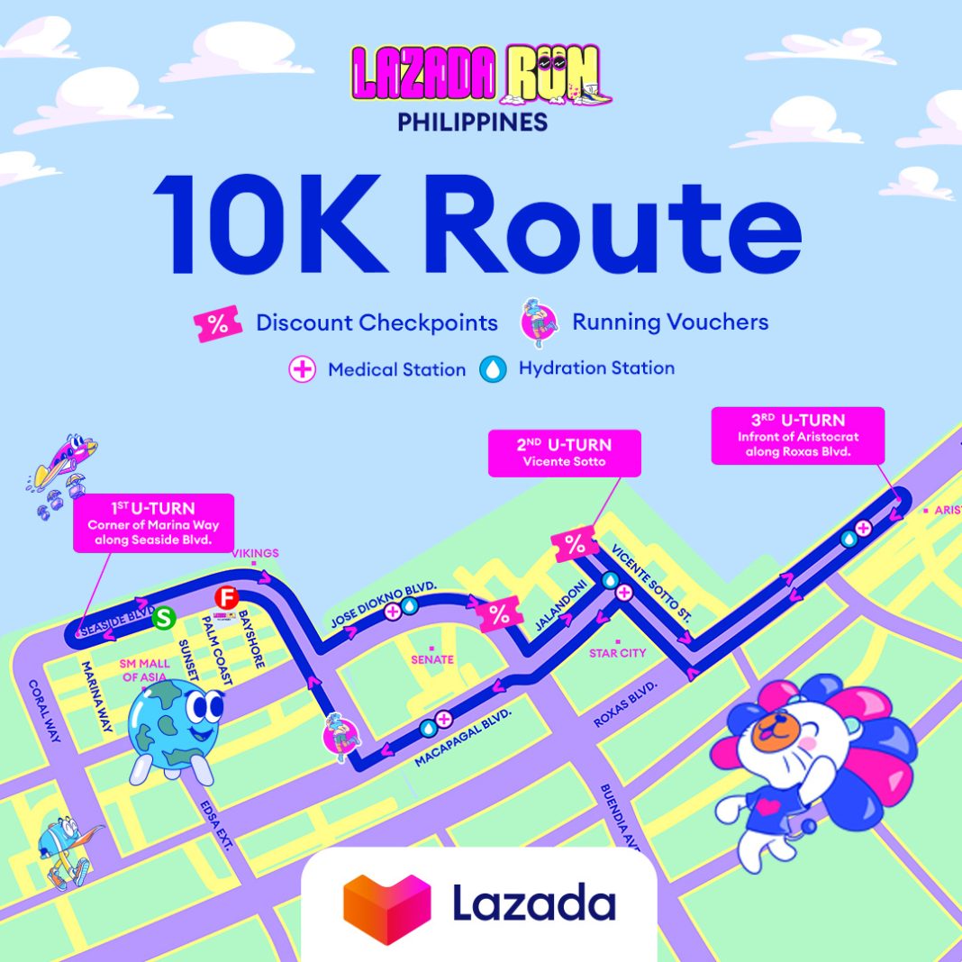 Lazada Run PH in SM MOA | Pinoy Fitness