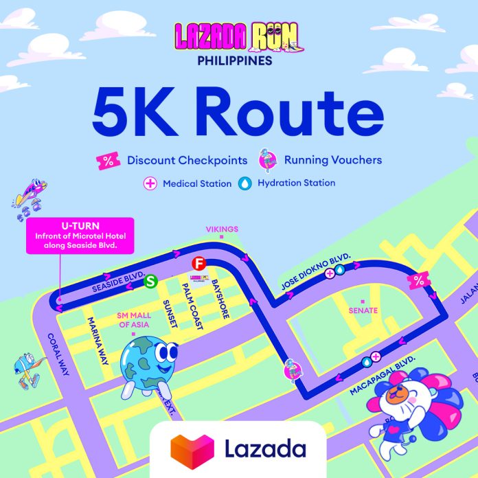 Lazada Run PH in SM MOA | Pinoy Fitness
