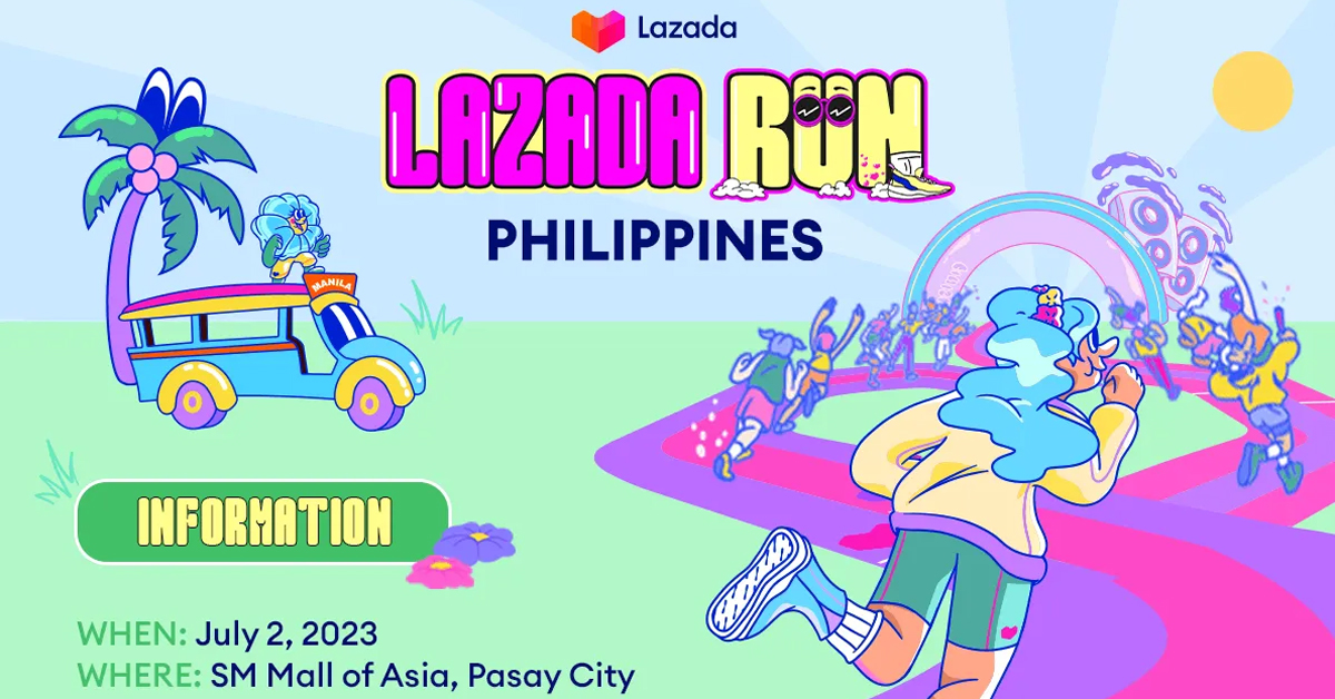 Lazada Run PH in SM MOA | Pinoy Fitness