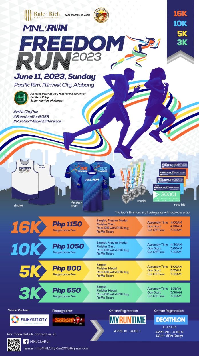 MNL City Run: Freedom Run 2023 | Pinoy Fitness