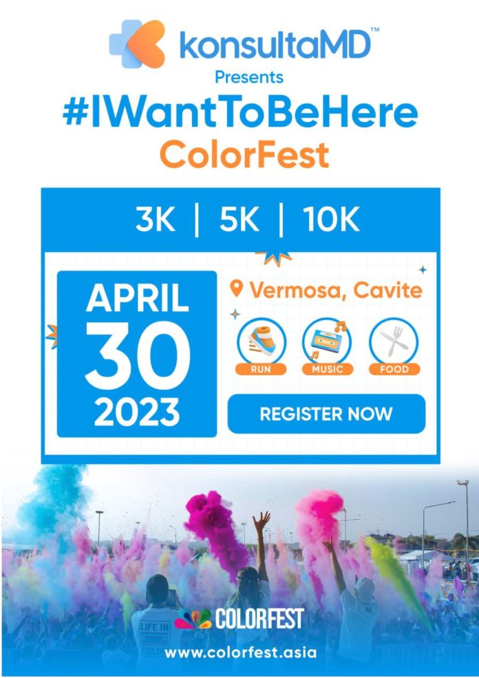 KonsultaMD – #IWantToBeHere ColorFest | Pinoy Fitness