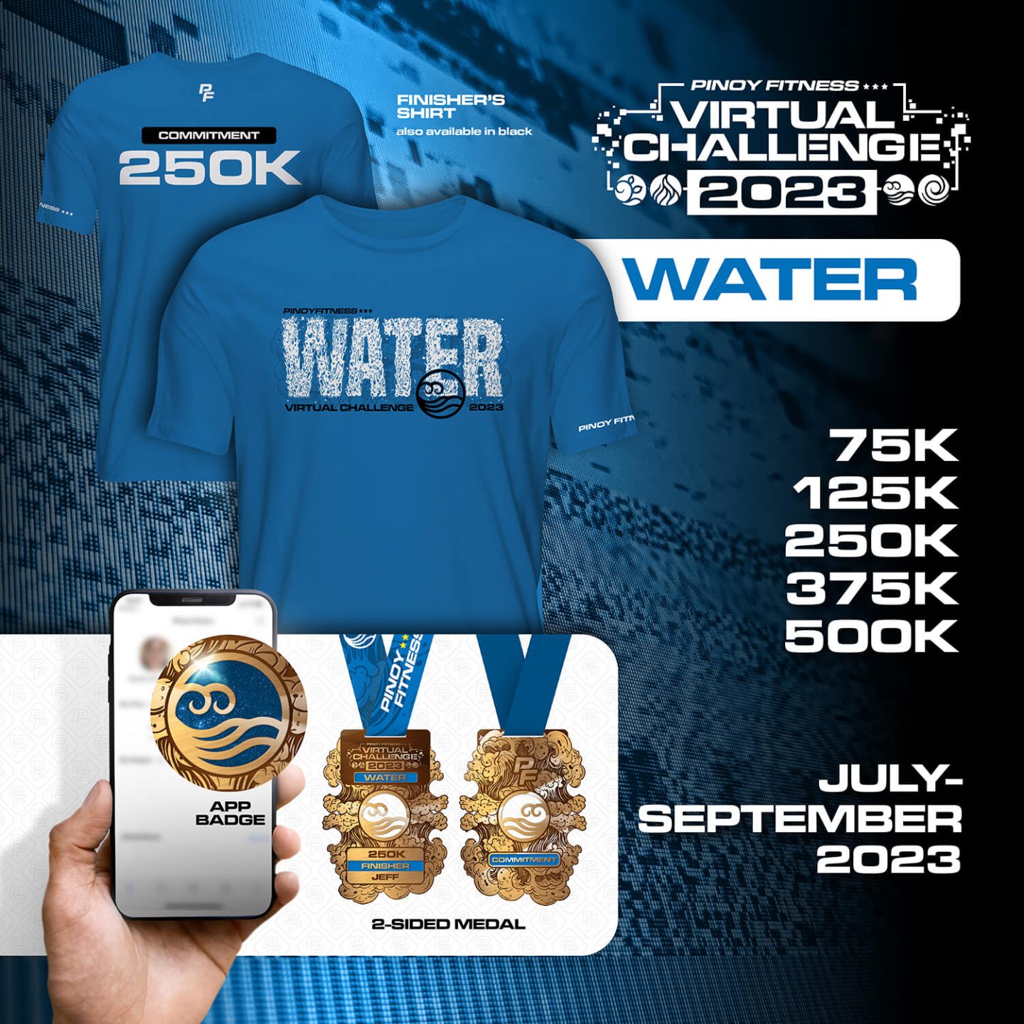 Pinoy Fitness WATER Virtual Challenge (2023) | Pinoy Fitness
