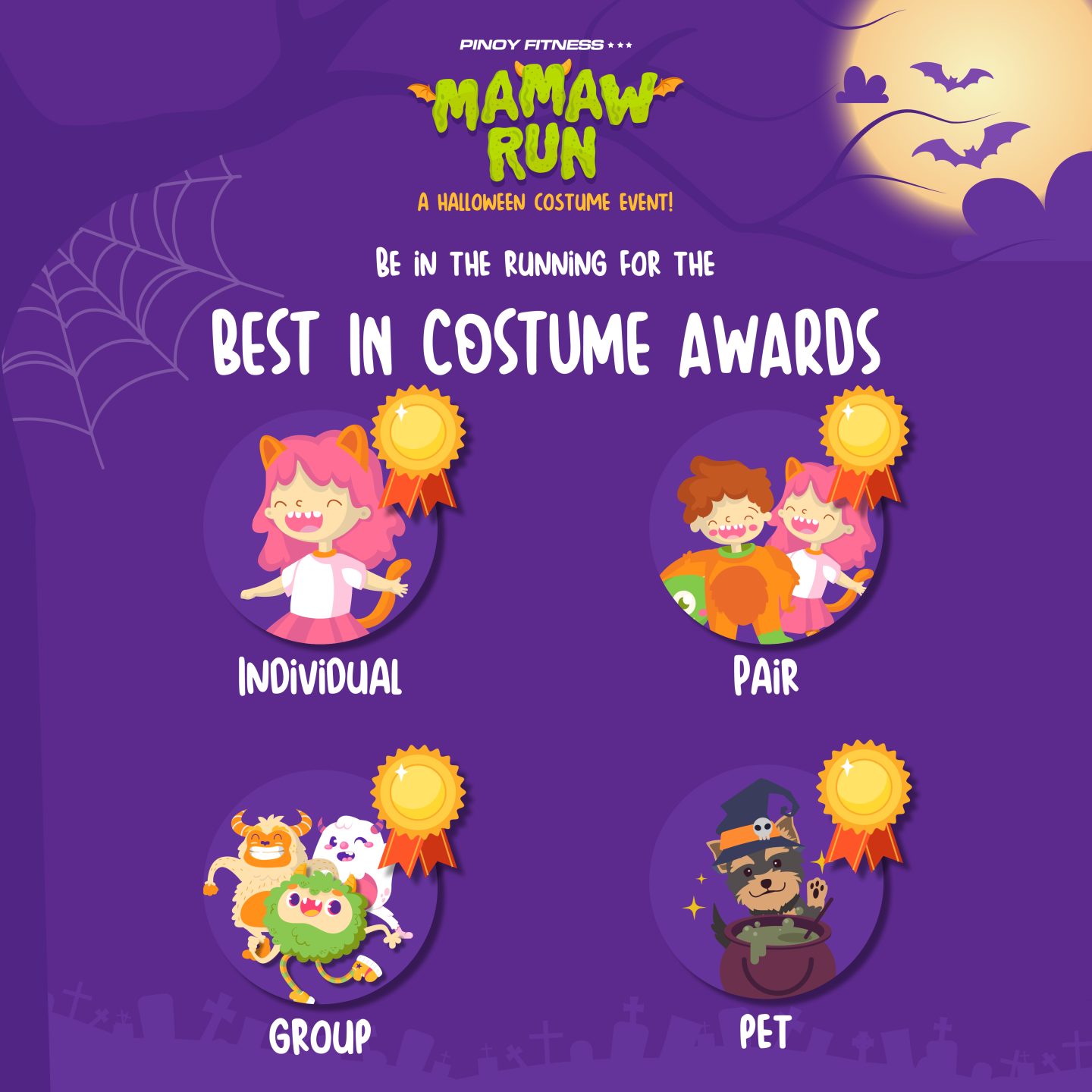 PF Mamaw Run – A Halloween Costume Event | Pinoy Fitness