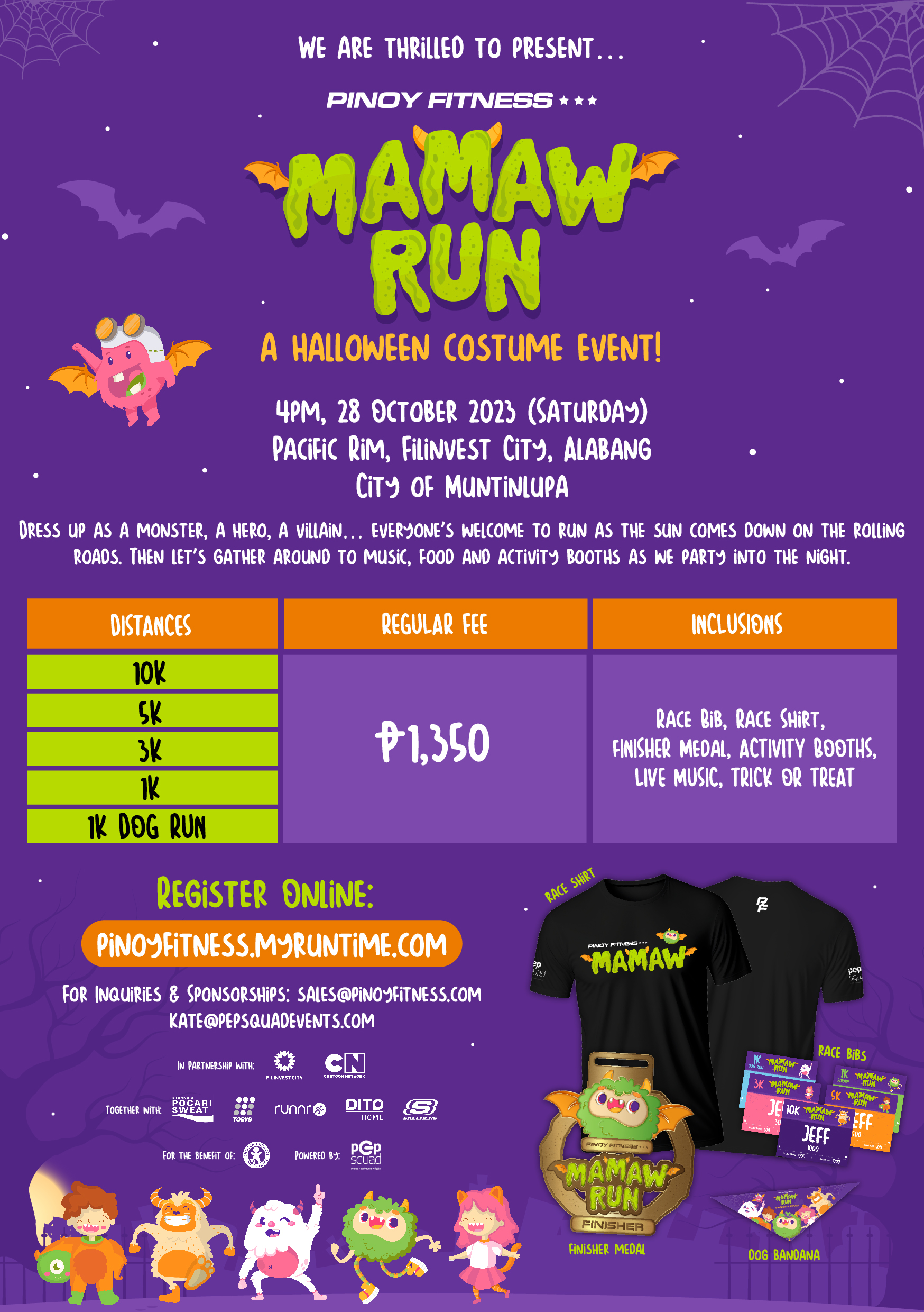 PF Mamaw Run – A Halloween Costume Event | Pinoy Fitness