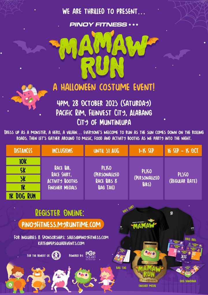 PF Mamaw Run – A Halloween Costume Event | Pinoy Fitness