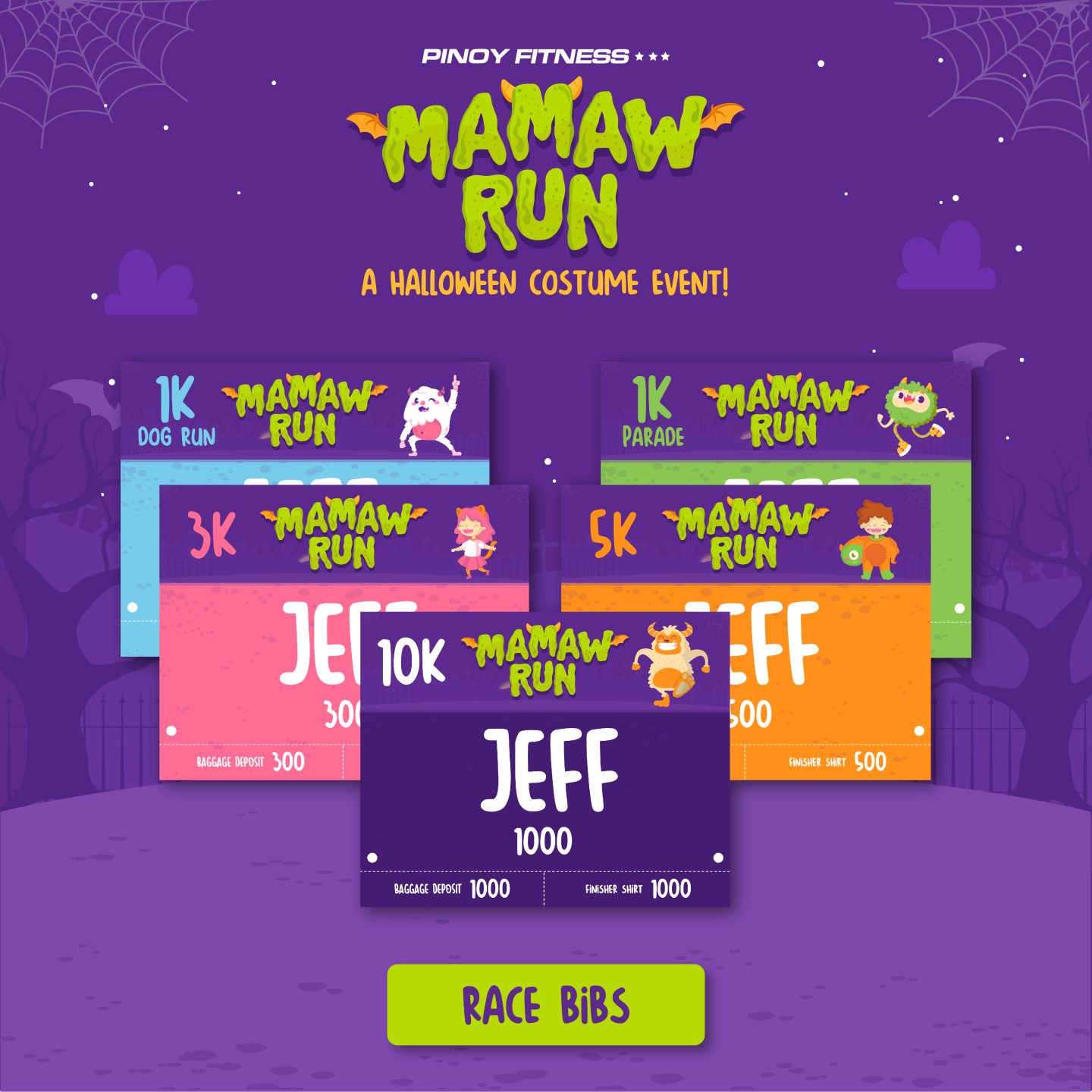 PF Mamaw Run – A Halloween Costume Event | Pinoy Fitness
