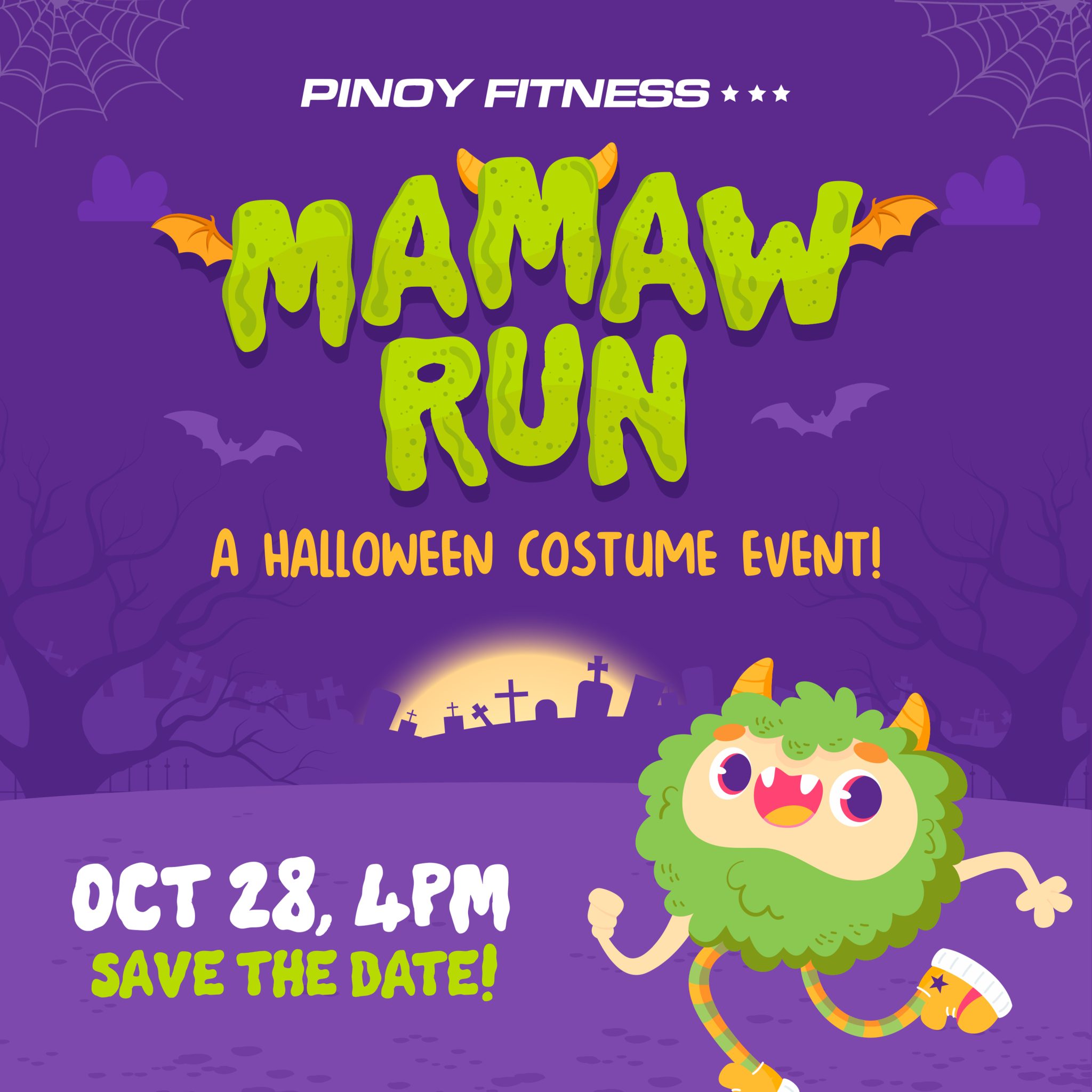 PF Mamaw Run – A Holloween Costume Event | Pinoy Fitness