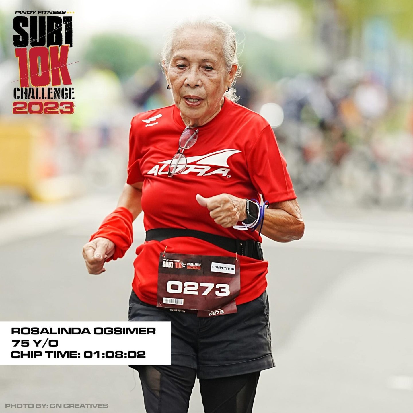 The inspiring Nanay Rosalinda, a Filipina ultramarathoner in her 70s ...