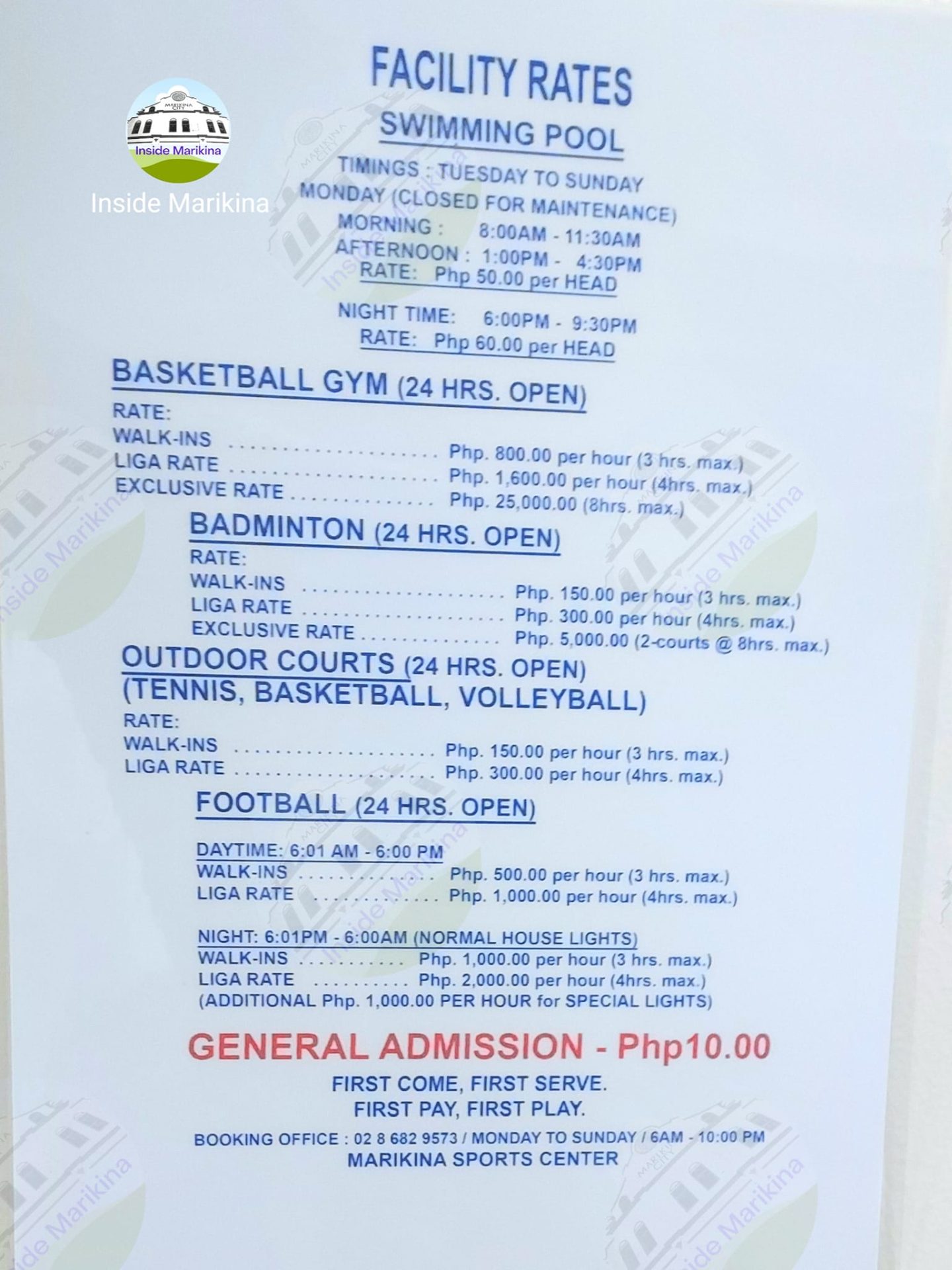 Marikina Sports Center Now Open 24 Hours with Enhanced Facilities ...