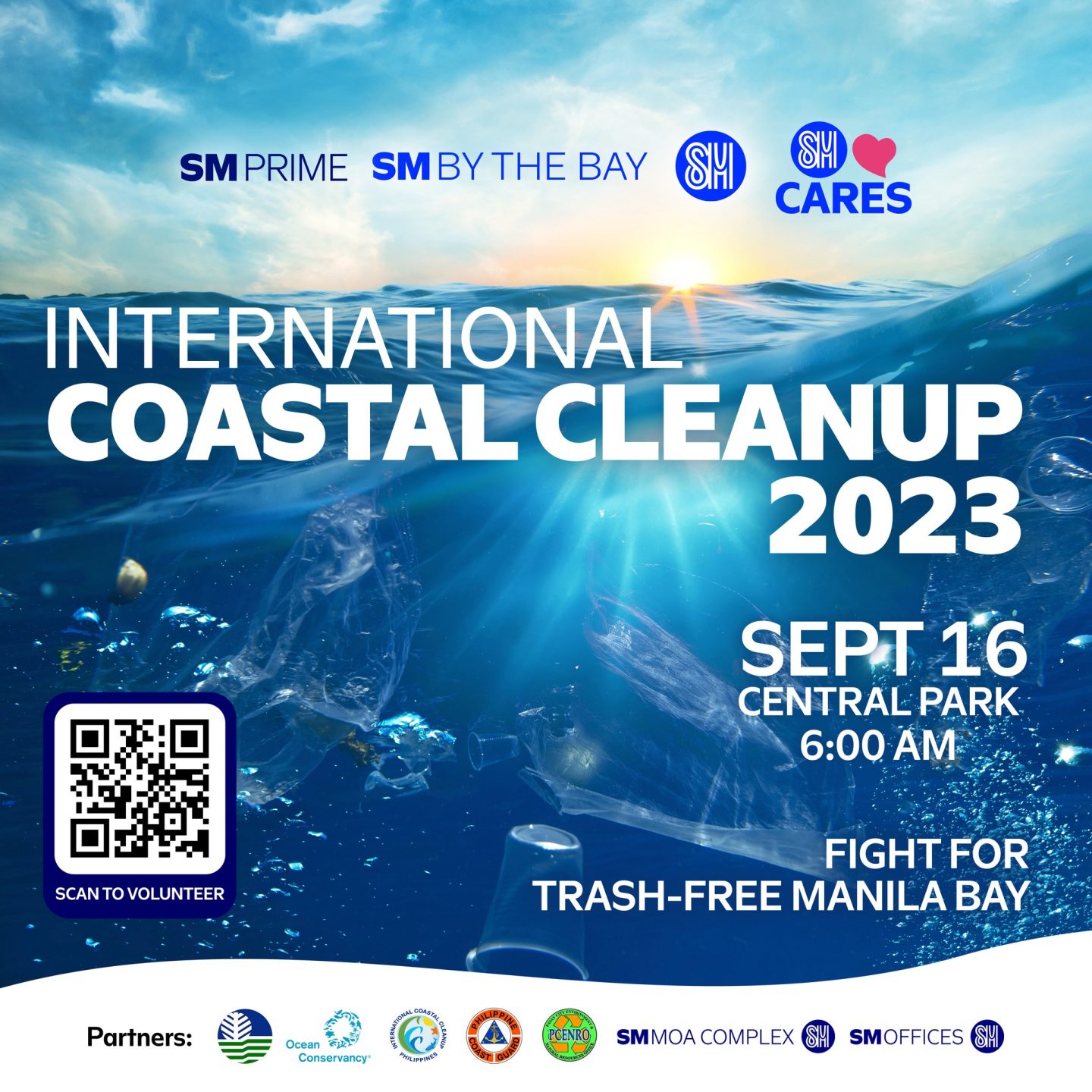 International Coastal Cleanup 2023 in SM By The Bay | Pinoy Fitness