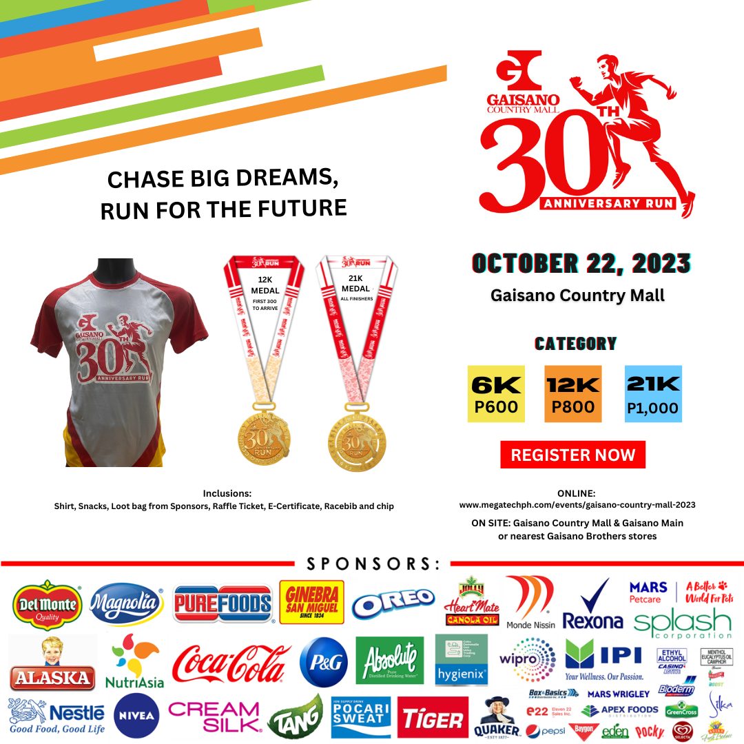 Gaisano Country Mall 30th Anniversary Run | Pinoy Fitness