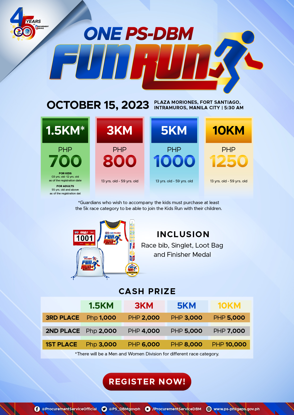 One PS-DBM Fun Run 2023 in Intramuros | Pinoy Fitness