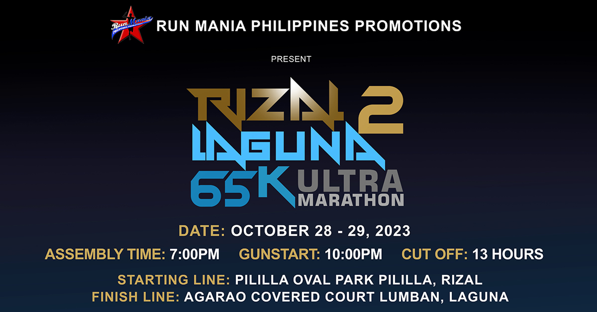 Rizal 2 Laguna 65K UltraMarathon | Pinoy Fitness