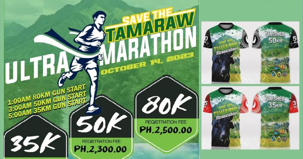 Save The Tamaraw UltraMarathon 2023 in Occidental Mindoro | Pinoy Fitness