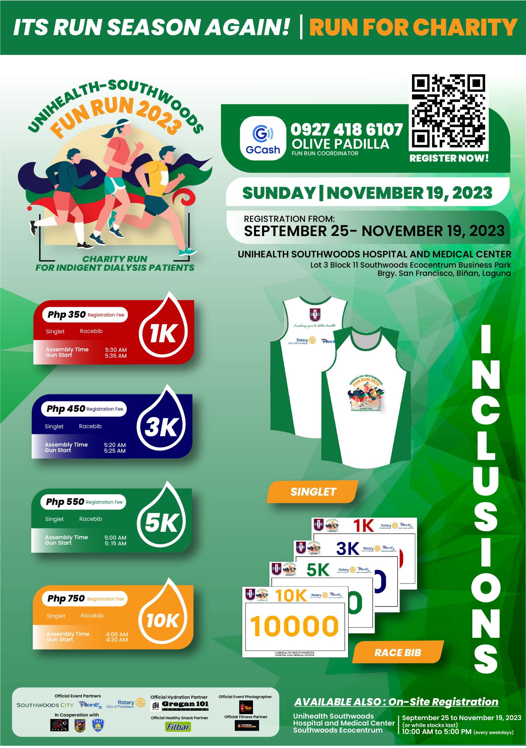 USHMC Fun Run 2023: Charity Run for Indigent Dialysis Patients | Pinoy ...
