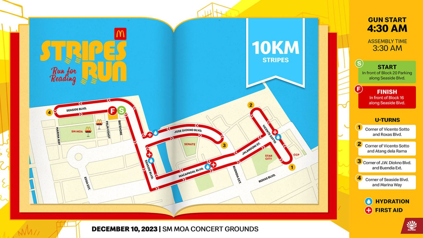 McDonald’s Stripes Run 2023 in SM MOA | Pinoy Fitness