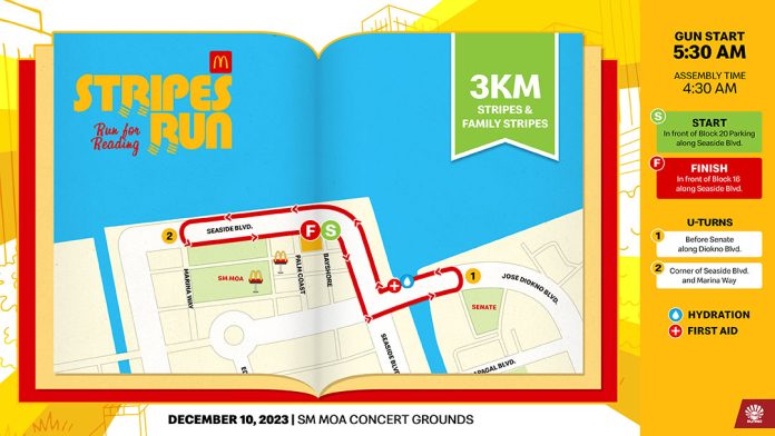 McDonald’s Stripes Run 2023 in SM MOA | Pinoy Fitness