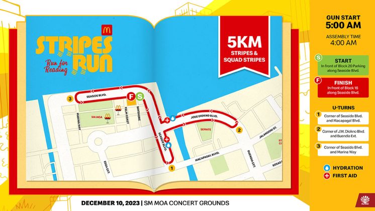 McDonald’s Stripes Run 2023 in SM MOA | Pinoy Fitness