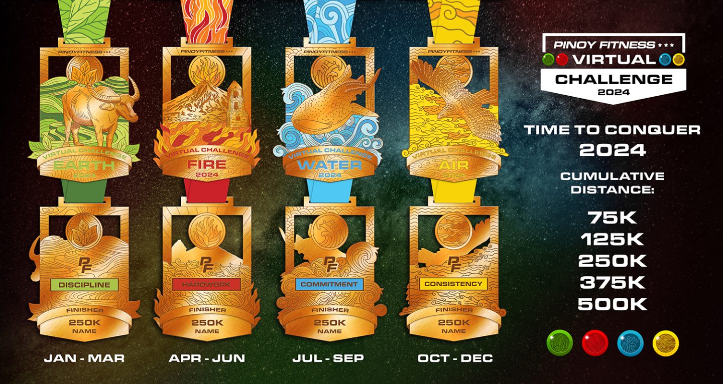 Pinoy Fitness EARTH Virtual Challenge (2024) | Pinoy Fitness