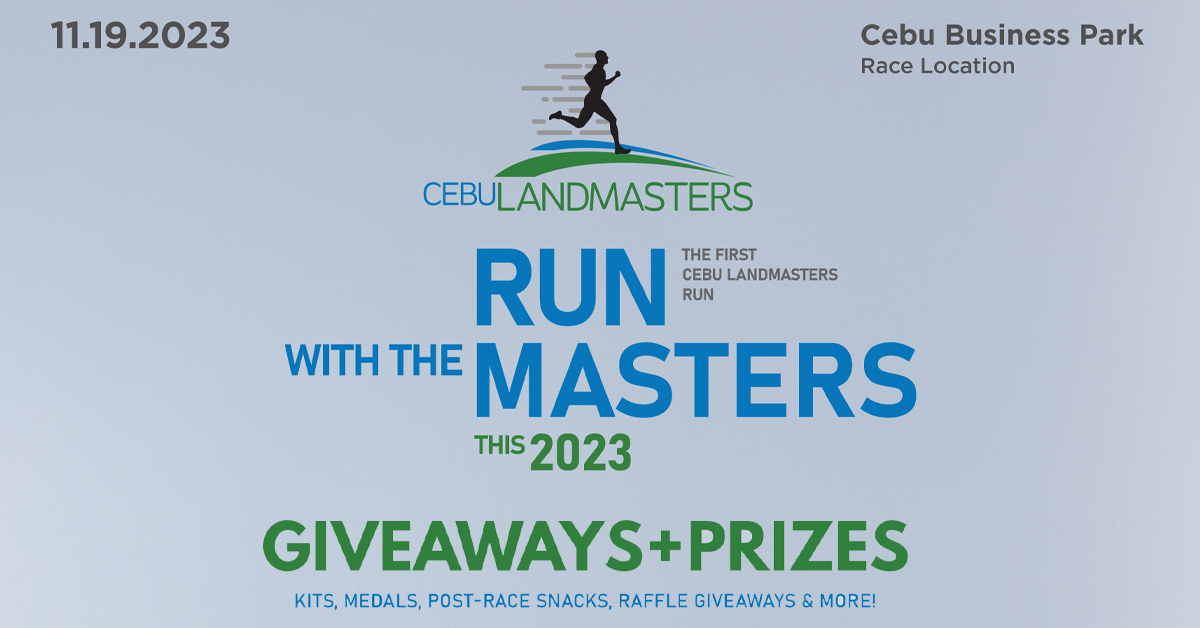 Cebu Landmasters Run: Run With The Masters | Pinoy Fitness